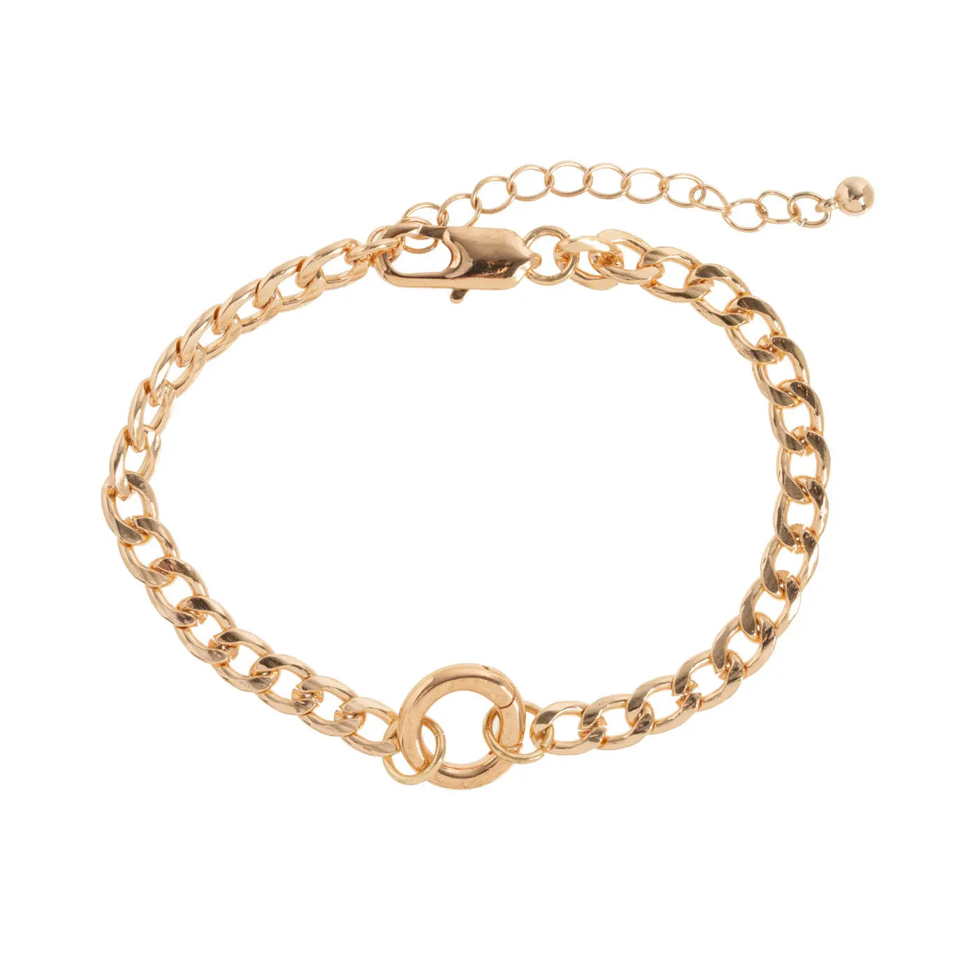 Rund lås kjede armbånd – Timi of Sweden